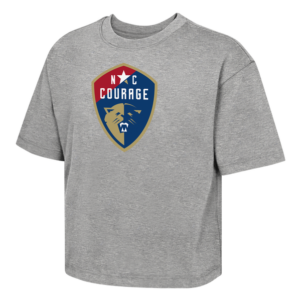 NC Courage Girls Crest Tee - NC Courage Store